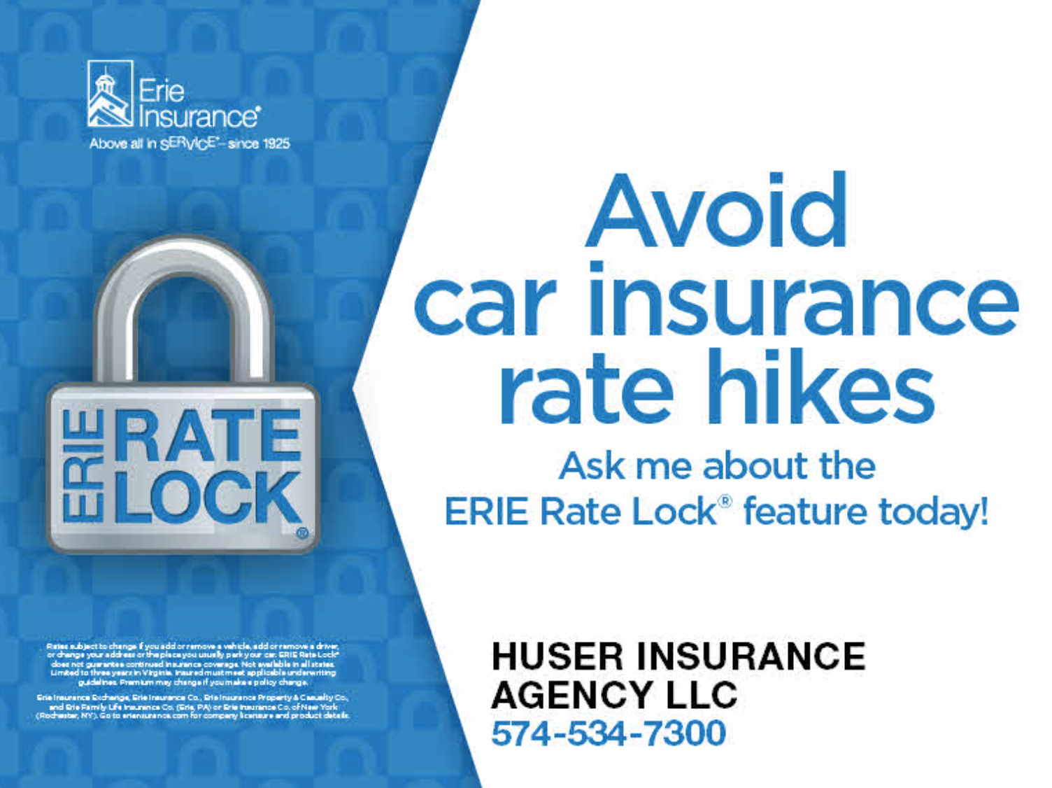 Drive with Confidence: Understanding ERIE Rate Lock with Huser ...